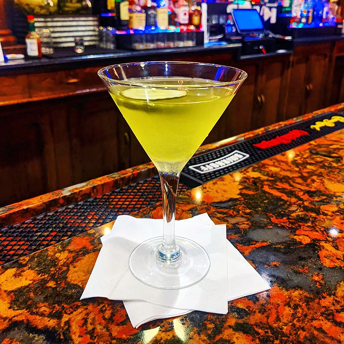 That's not just any martini&mdash;it's a dill pickle martini that's equal parts conversation starter and delicious rebellion against boring cocktails.