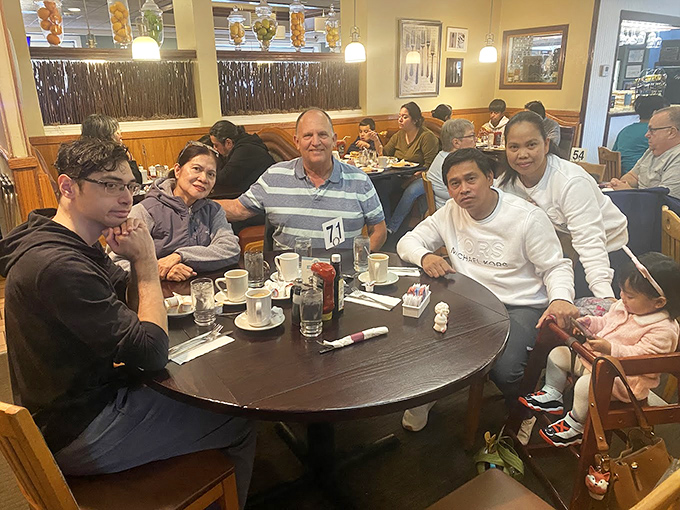 Family gatherings at Mother's Day Restaurant create memories as warm and comforting as the food that brings everyone together.