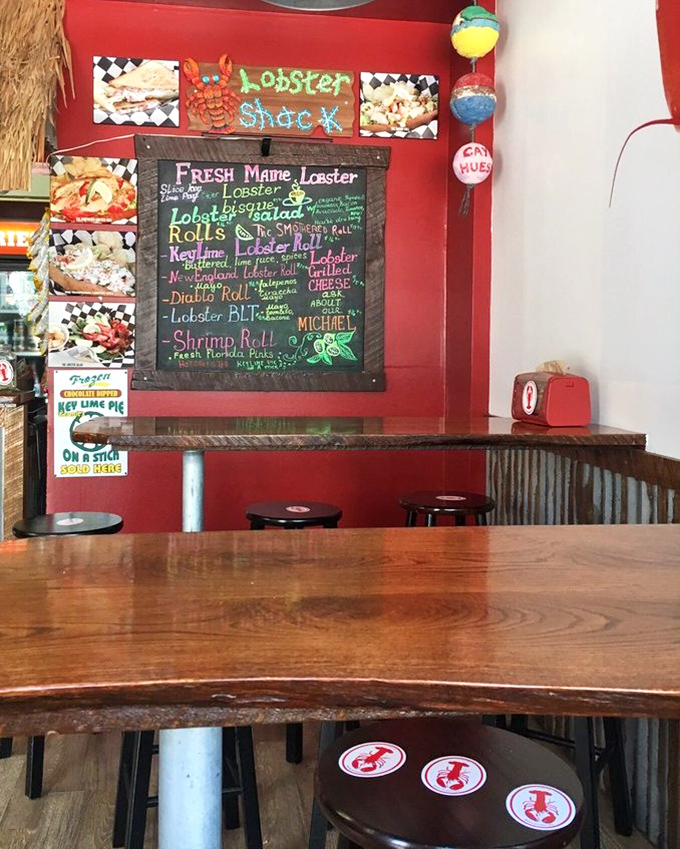 The rustic wooden tables and chalkboard menu create that perfect "I discovered this place before it was famous" vibe.
