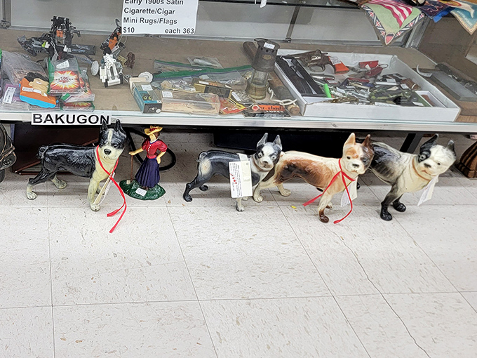 These ceramic canines have been good boys for decades. No feeding or walking required &ndash; just dusting and the occasional admiring glance.