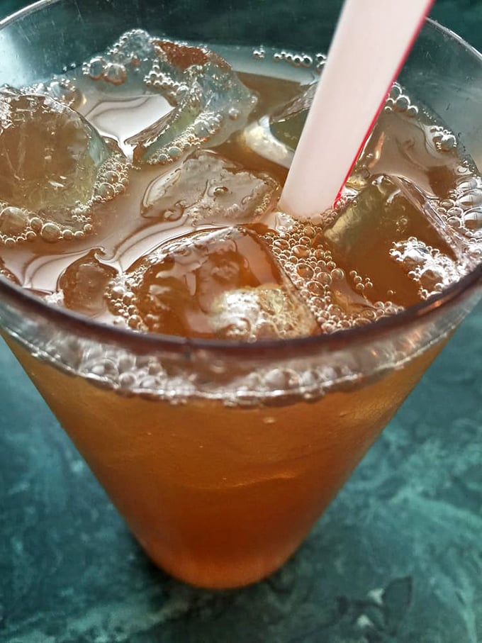 Sweet tea so perfectly brewed it makes you understand why Southerners write songs about this amber elixir of happiness.