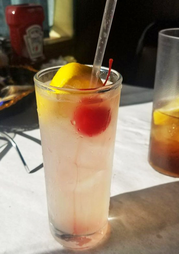 The classic Shirley Temple &ndash; proof that sometimes the non-alcoholic option brings just as much joy as its spirited cousins.