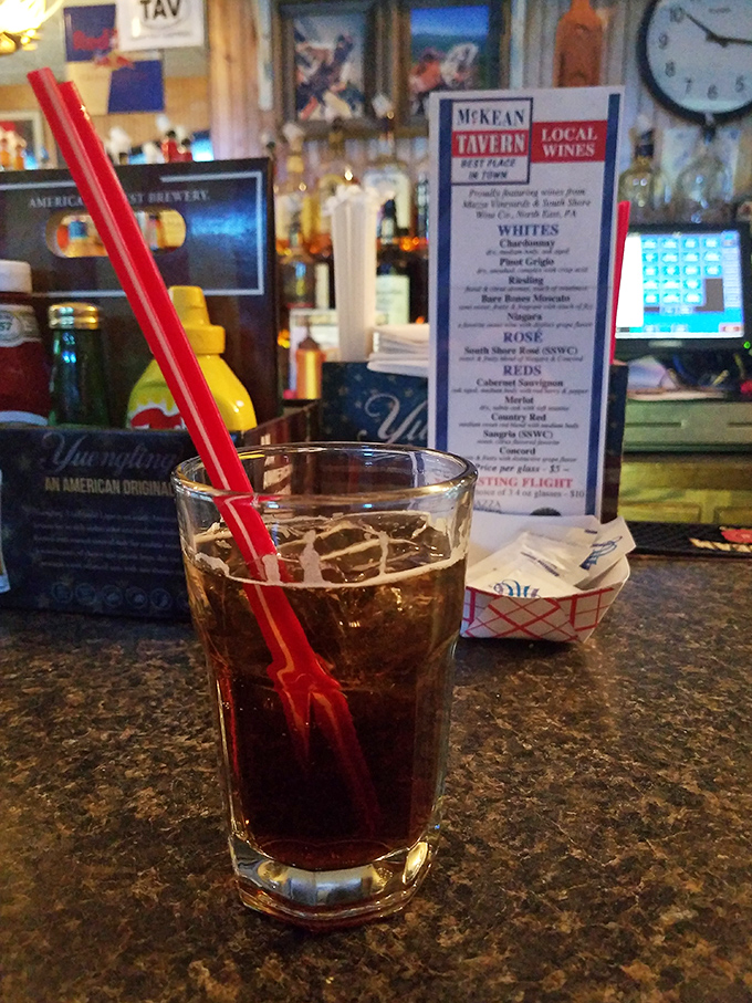 In a world of complicated cocktails with ingredients you can't pronounce, there's something deeply satisfying about a simple drink served with red straws.