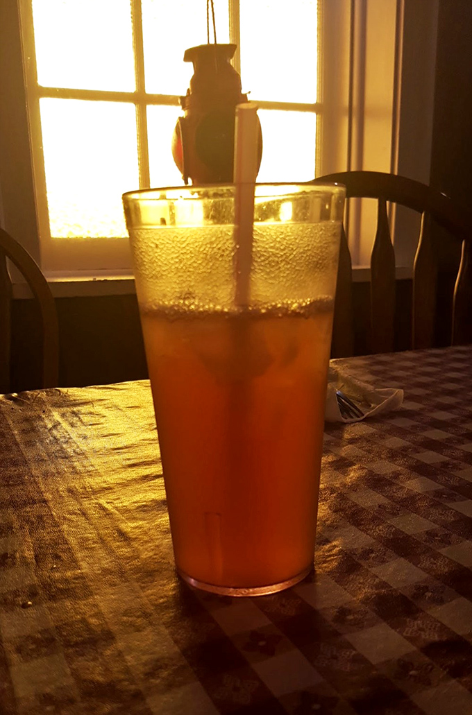 Golden hour lighting makes everything look better, especially when there's good food waiting nearby.