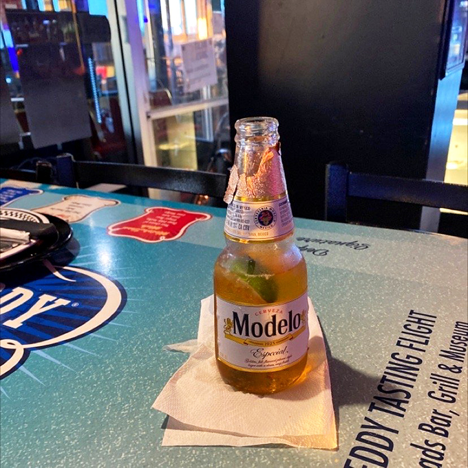 Nothing complements a journey through Route 66 nostalgia like a cold Modelo with lime &ndash; the pause that refreshes between museum exhibits.