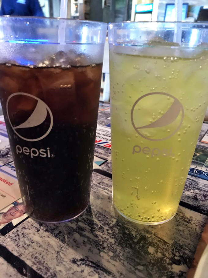 In the South, sweet tea is practically its own food group, but a cold Pepsi provides that perfect carbonated counterpoint to rich, fried delicacies.
