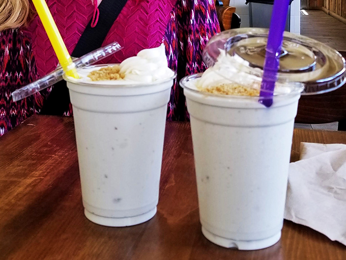 These key lime pie milkshakes prove that drinking your dessert isn't just acceptable &ndash; it's practically mandatory in the Florida heat.