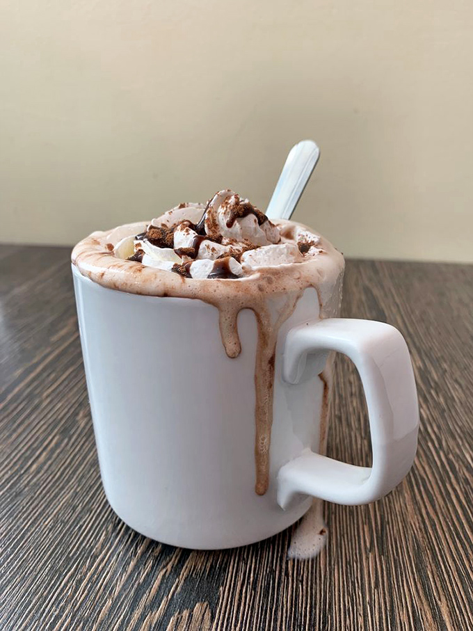 Hot chocolate that makes you forget it's not socially acceptable to lick the mug clean.