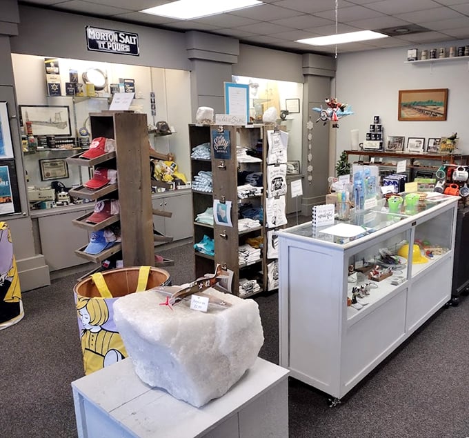 The gift shop offers everything from salt-themed t-shirts to actual salt rocks. "I licked the Salt Palace" merchandise sells faster than margaritas in summer.