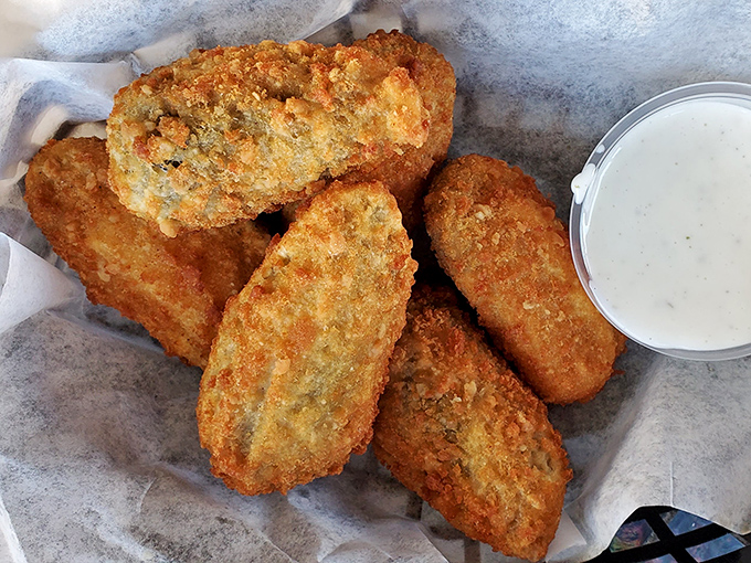 Crispy on the outside, molten cheese explosion on the inside. These jalape&ntilde;o poppers are the spicy sidekick your burger deserves.