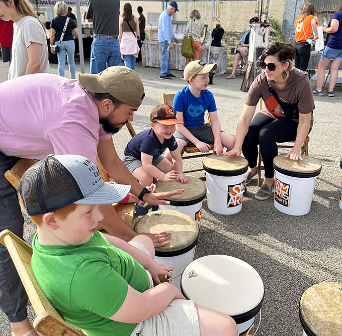 Impromptu drum circles prove you're never too young&mdash;or too old&mdash;to discover the joy of making a gloriously unapologetic racket.