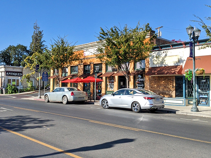 Strolling down Lakeport's Main Street feels like walking through a time when shopping was an event and not just something you did on your phone.