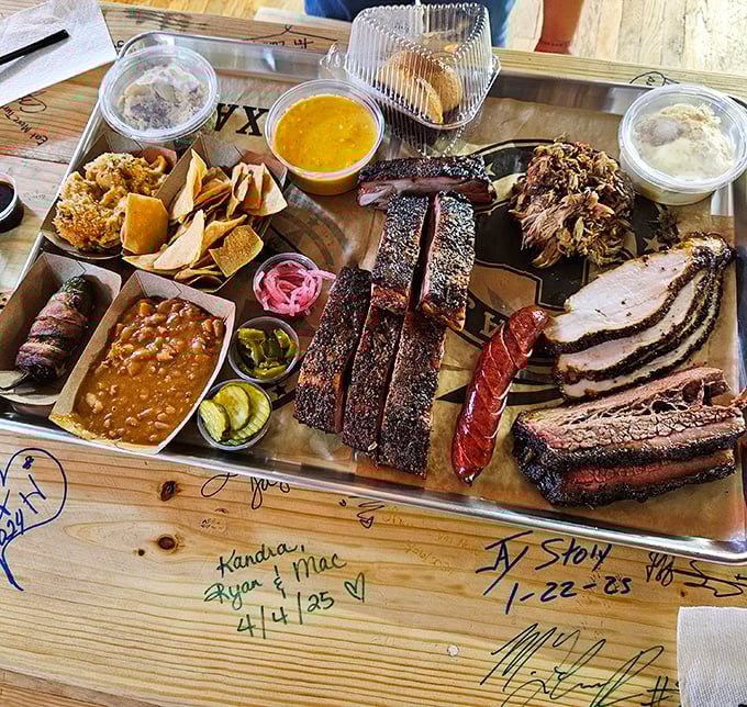 Not so much a platter as a declaration of independence from hunger. Freedom never tasted so gloriously smoky.
