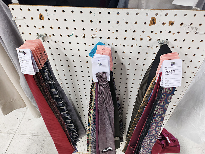 Neckties with personality&mdash;because sometimes your Zoom meeting needs a splash of 1990s geometric enthusiasm.