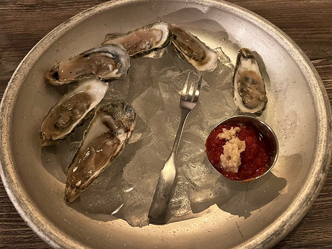 Fresh oysters on ice&mdash;nature's perfect appetizer, requiring nothing more than a squeeze of lemon and perhaps a touch of horseradish to shine.