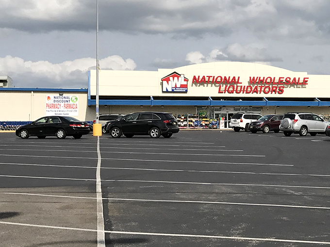 The parking lot: where Pennsylvania shoppers prepare for retail adventure with the enthusiasm of explorers discovering new territory.