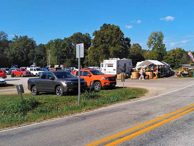 The parking lot&mdash;where optimistic shoppers leave empty trunks and return to perform real-life Tetris with newfound treasures and impulse purchases.