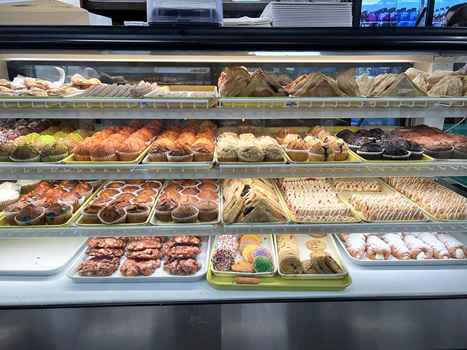 The display case at Bill's isn't just filled with pastries &ndash; it's stocked with reasons to abandon your diet resolutions.