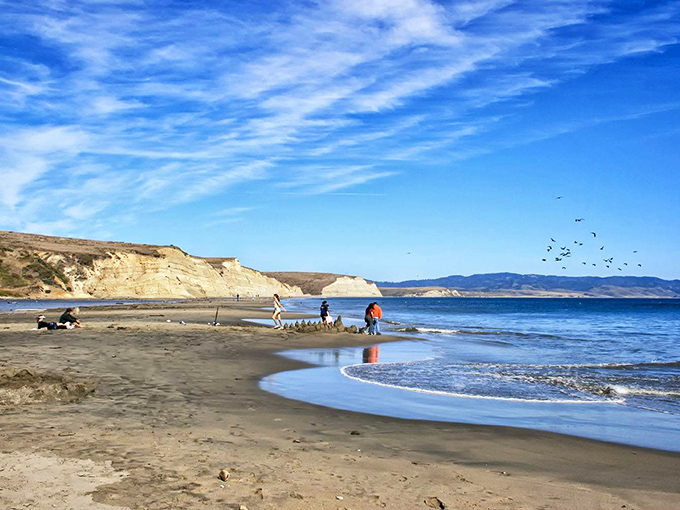 Where every footprint tells a story and every wave brings new possibilities. The beach's gentle curve creates a natural amphitheater for ocean-watching.
