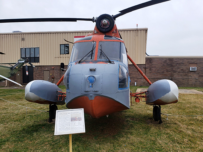 This front-facing beauty shows off the distinctive bubble cockpit design that gives pilots the panoramic views necessary for precision flying.