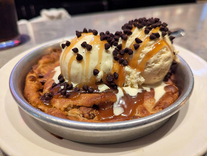 The Pizookie: where cookie and ice cream meet in a warm, gooey romance that puts most Hollywood love stories to shame.