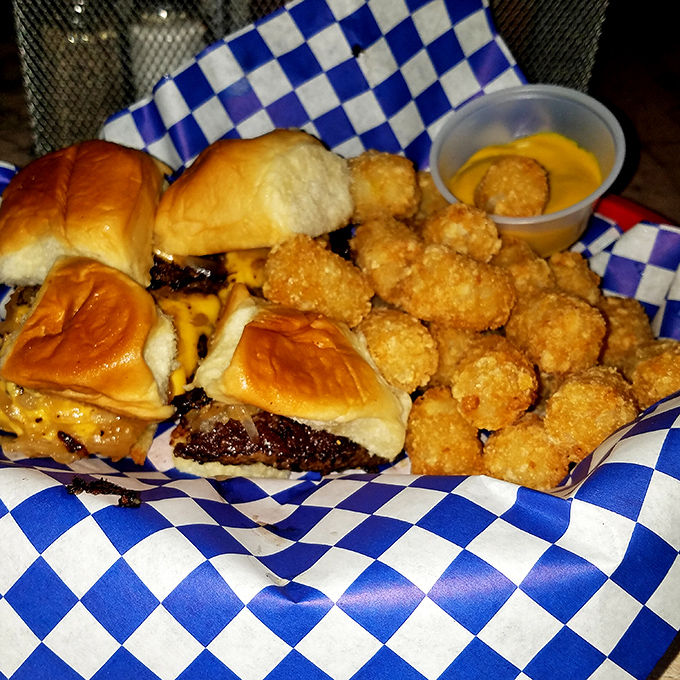 Sliders that prove good things come in small packages. These mini-masterpieces deliver maximum flavor in every perfectly proportioned bite.