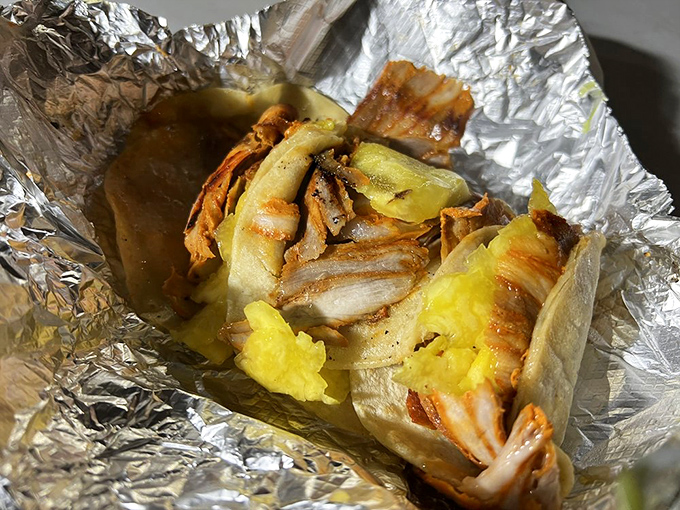 That moment when thinly-sliced al pastor and pineapple meet on a fresh tortilla&mdash;it's like witnessing a perfect first date.