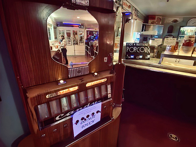 This isn't just a vintage popcorn machine; it's a time capsule with butter&mdash;serving up memories alongside perfectly popped kernels. 