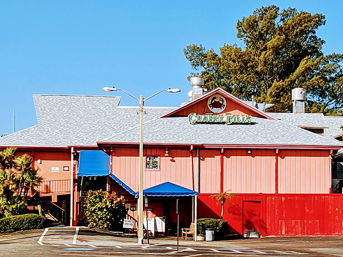 Crabby Bill's knows that sometimes a restaurant's best feature isn't the view&mdash;it's what's between the bun. Simple, satisfying, and worth the trip.
