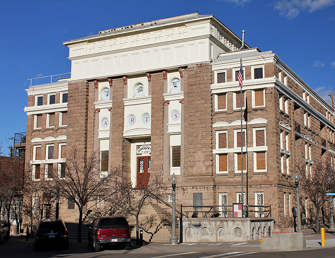 Globe's impressive courthouse stands as a testament to the town's copper mining prosperity and architectural ambition.