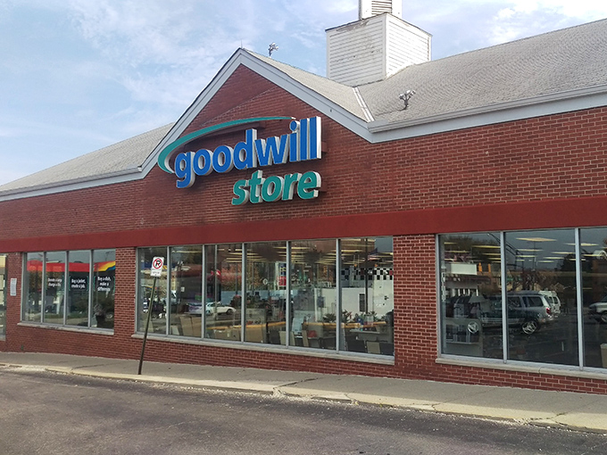 Goodwill's brick building houses more potential than a lottery ticket &ndash; and the odds of finding something great are much better!