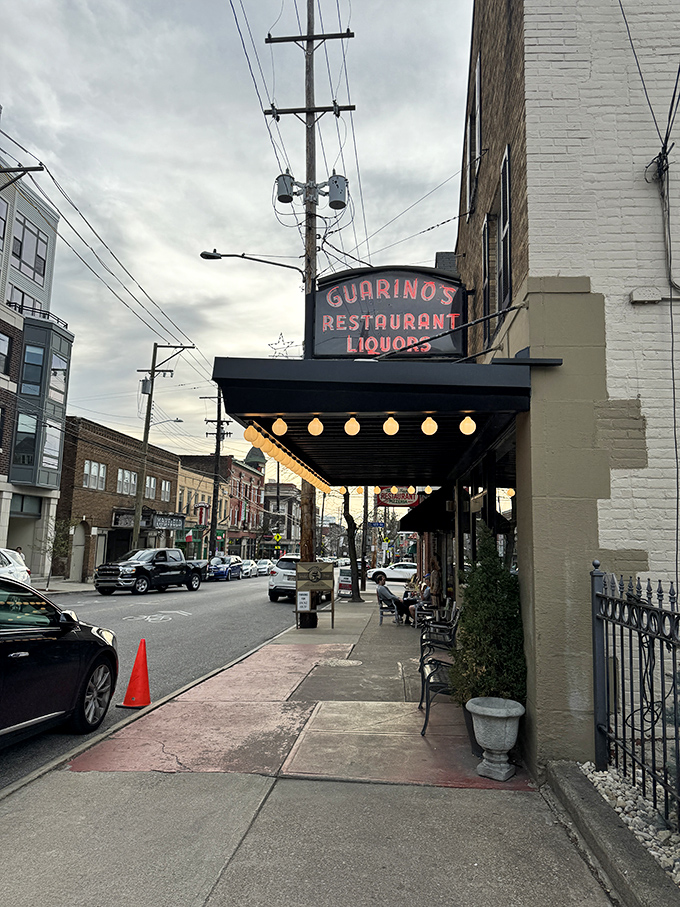 Those string lights aren't just decoration&mdash;they're a beacon for pasta pilgrims. Guarino's vintage charm is Cleveland's answer to Roman trattorias.