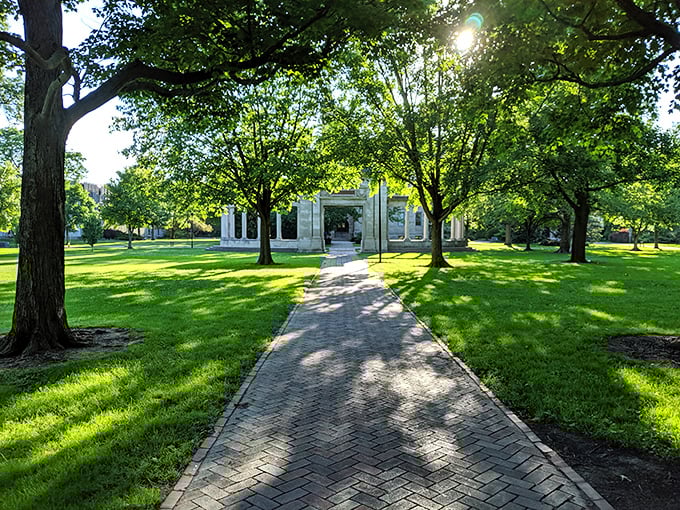 Nature and history create a peaceful path toward what might be the most relaxing afternoon you've had in years.