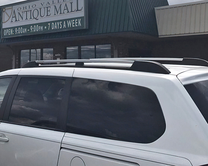 Ohio Valley Antique Mall's unassuming exterior hides a labyrinth of treasures that could keep you exploring for days.