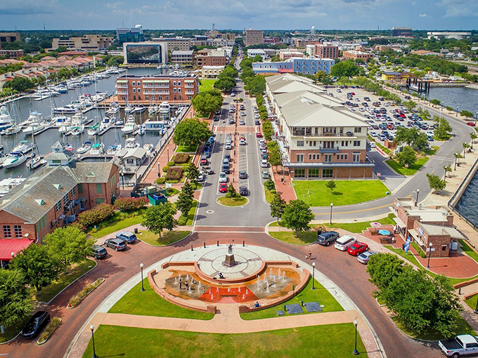Beautiful fountains and waterfront parks in Pensacola prove you don't need a fortune to live where others vacation—just a smart choice in retirement location.