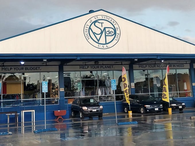 St. Vincent de Paul's mission-driven storefront promises community spirit wrapped in incredible bargain hunting opportunities.