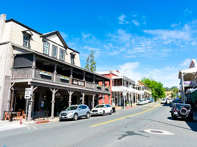 Sutter Creek's Main Street deserves its "Jewel of the Mother Lode" nickname. Those balconied buildings have been turning heads since the Pony Express days.