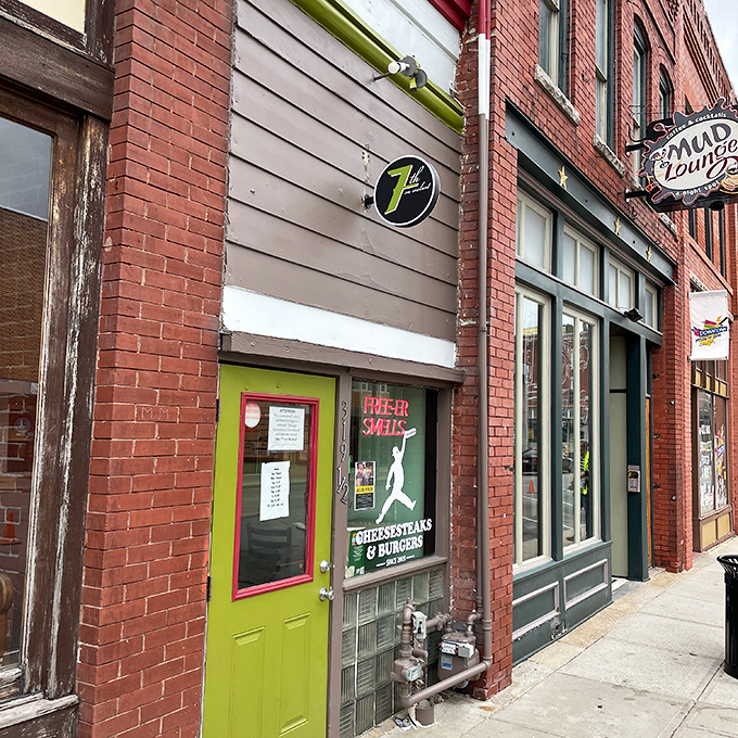 The 7th on Walnut's lime green door in downtown Springfield is like a secret handshake &ndash; only the sandwich-savvy know to look for it.