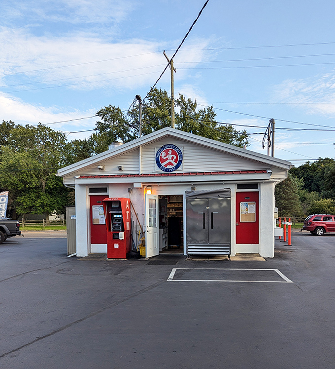 White Turkey's classic red and white building isn't just a restaurant&mdash;it's a landmark that happens to serve incredible food.
