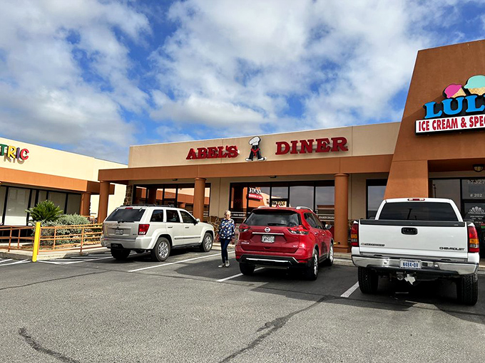 The sun shines bright on Abel's Diner in Schertz. Inside, pancakes the size of hubcaps await the breakfast faithful.