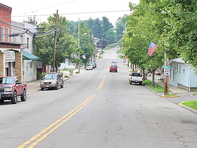 Small town Baltic offers big views! This street scene captures the essence of rural Ohio where everyone knows your name.