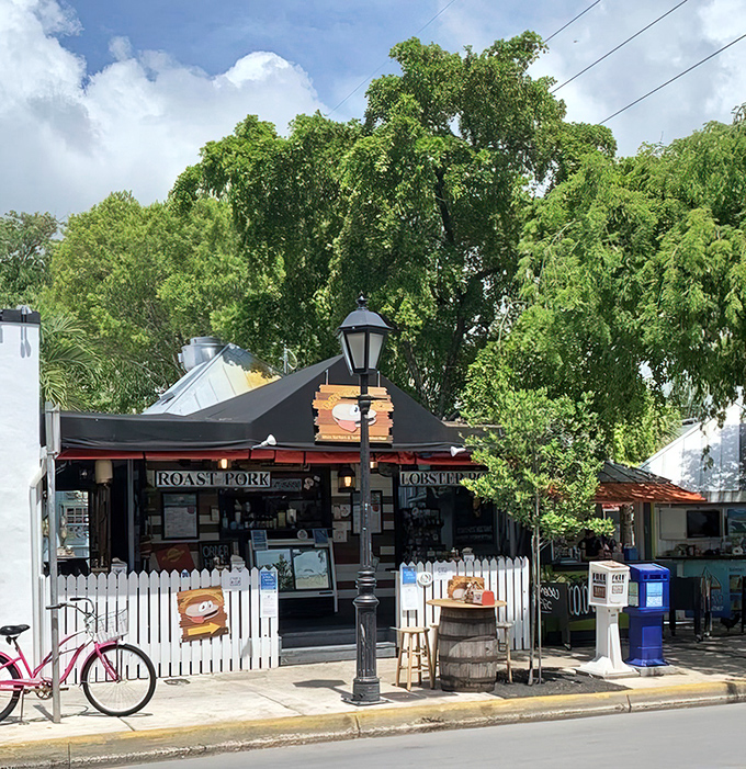 Nestled among Key West's colorful chaos, this humble shack serves lobster rolls that would make a New Englander weep with joy.