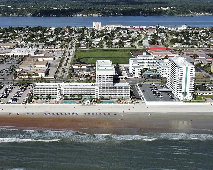 Urban convenience meets beach town vibes. Daytona's palm-lined streets remind you that paradise doesn't have to cost your entire pension.