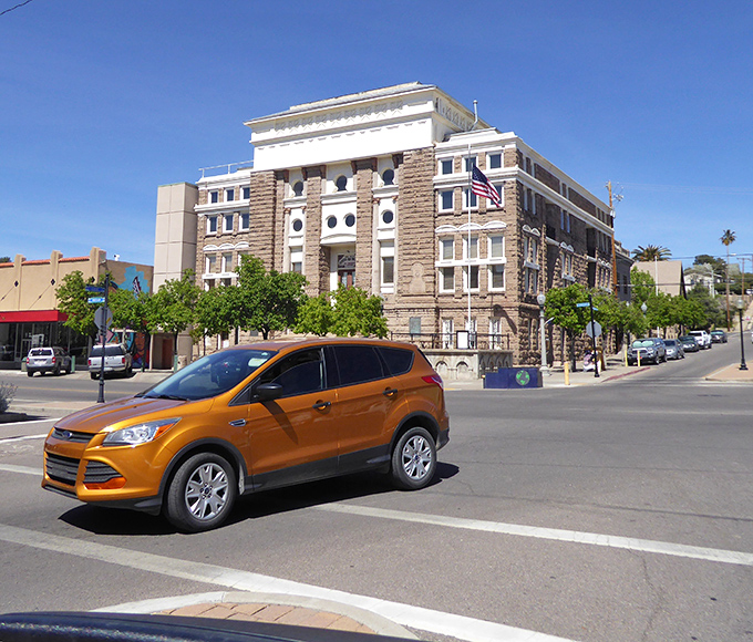 Stately stonework and classic design make Globe's historic buildings a visual reminder of Arizona's territorial wealth.