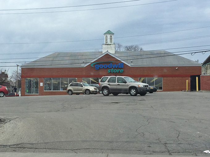 This Goodwill location might look humble, but inside it's a treasure chest that refills daily with unexpected finds.