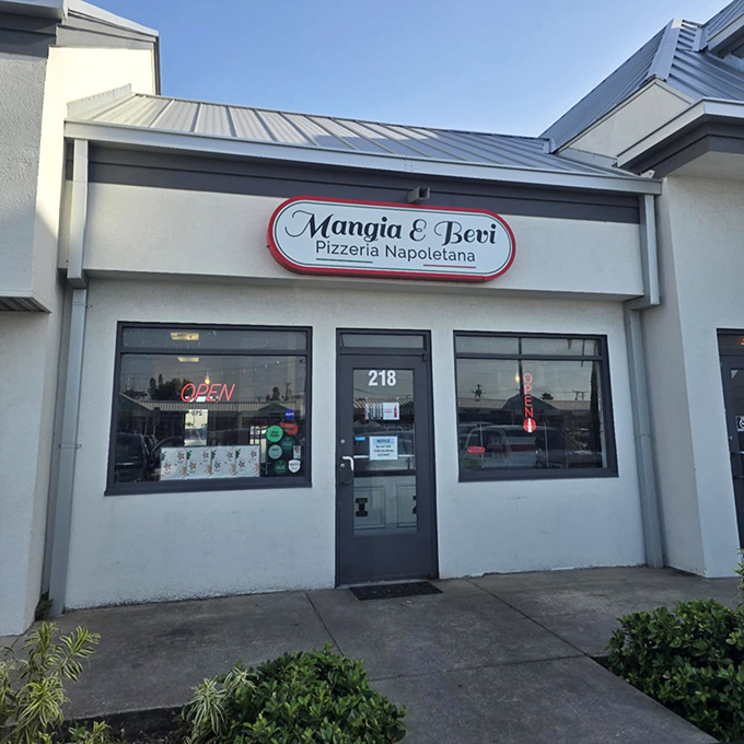 "Eat & Drink" is exactly what you'll want to do at this Cocoa Beach gem. Simple name, extraordinary pizza.