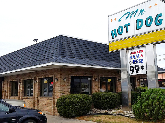 When your restaurant looks this solid, you know the food inside has staying power too.