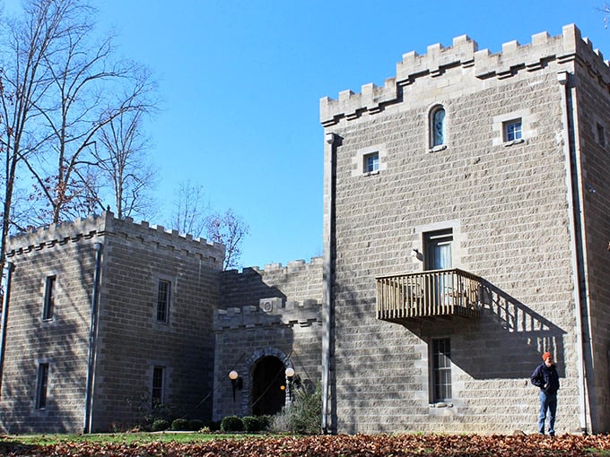 Medieval on the outside, cozy comfort on the inside. The perfect place to live out your royal fantasies without the royal responsibilities.