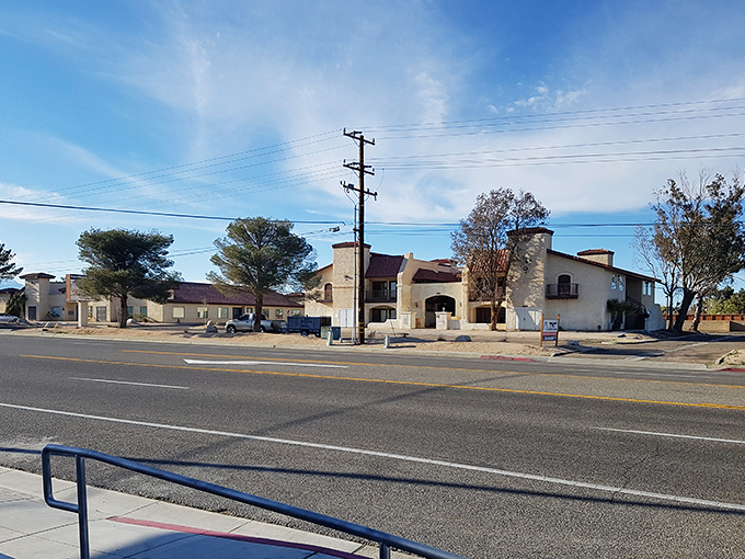 The wide-open roads of Ridgecrest invite you to explore, with mountains that seem to change color hourly as the sun moves across the sky.