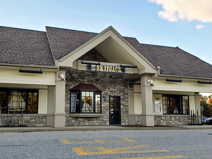 Behind Skipjack's understated exterior lurks seafood that would make even the most jaded food critic drop their pen in delight.